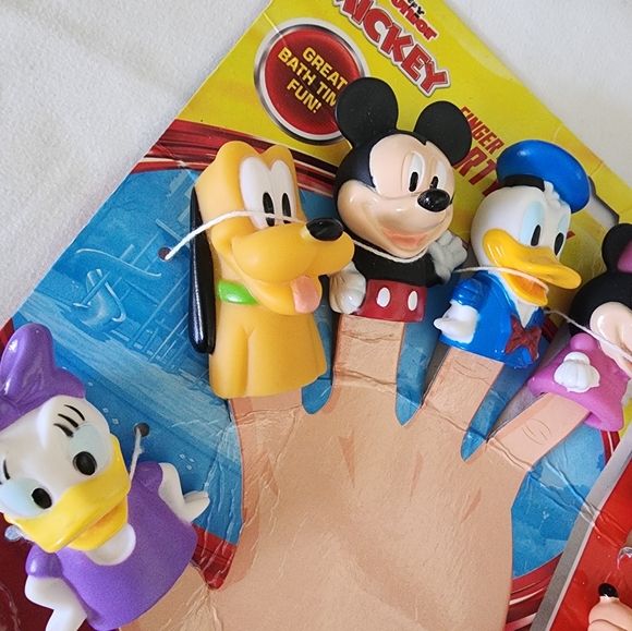 Disney | Toys | Disney Michey Mouse 7 Pack Finger Puppet Toy Party Pack ...